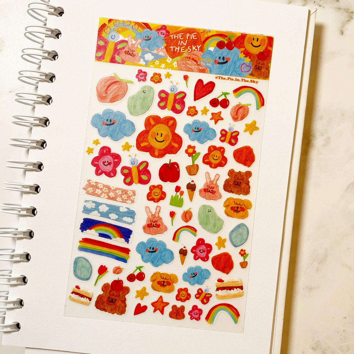The Pie in the Sky Everyday sticker b545 – Wacky Mail Pop