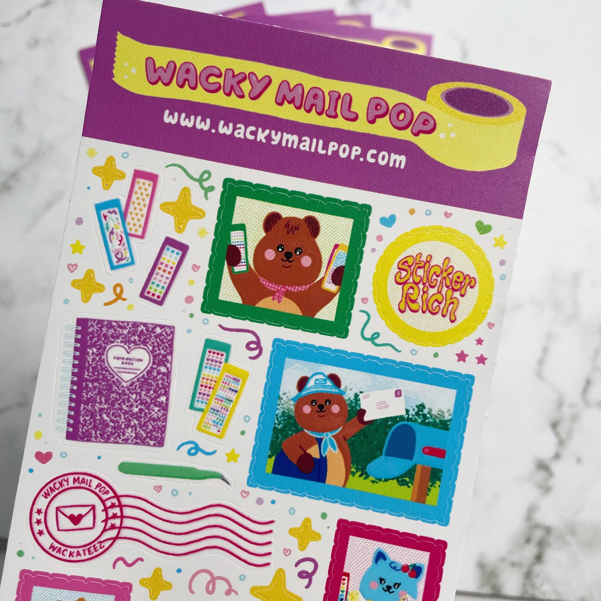 Stickers – Wacky Mail Pop