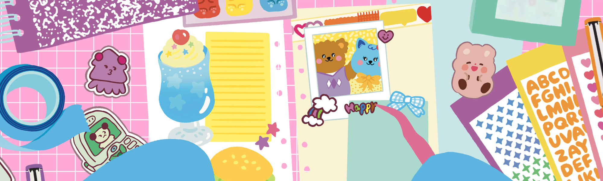 Wacky Mail Pop - Korean Sticker and Stationery Shop